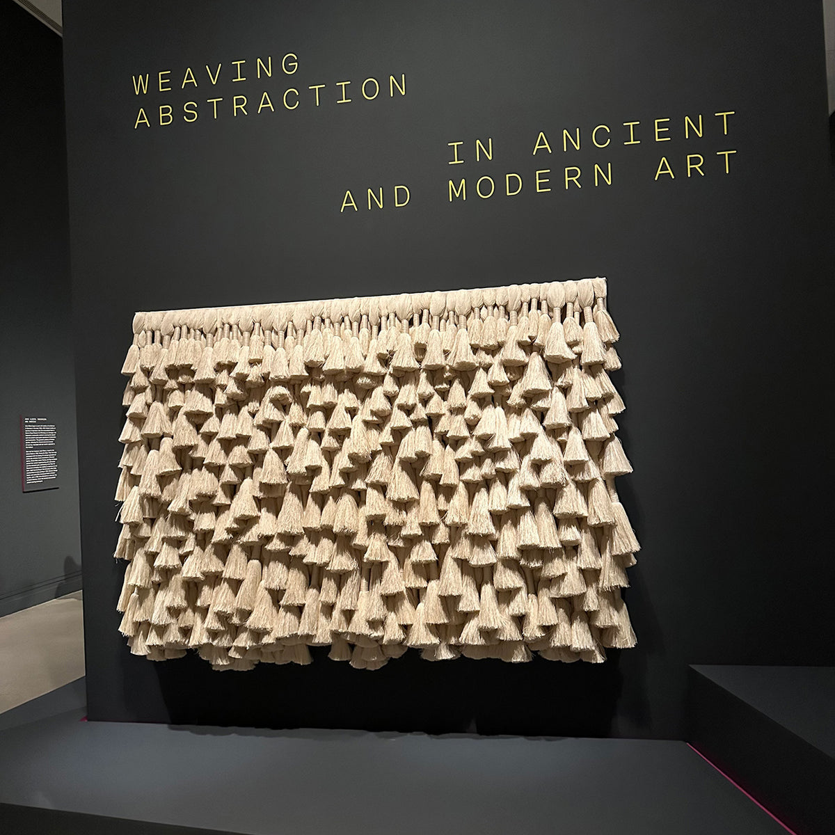 GREAT TEXTILE EXHIBIT AT THE METROPOLITAN MUSEUM