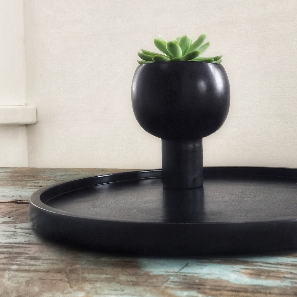 Orb Planter Small - Soapstone